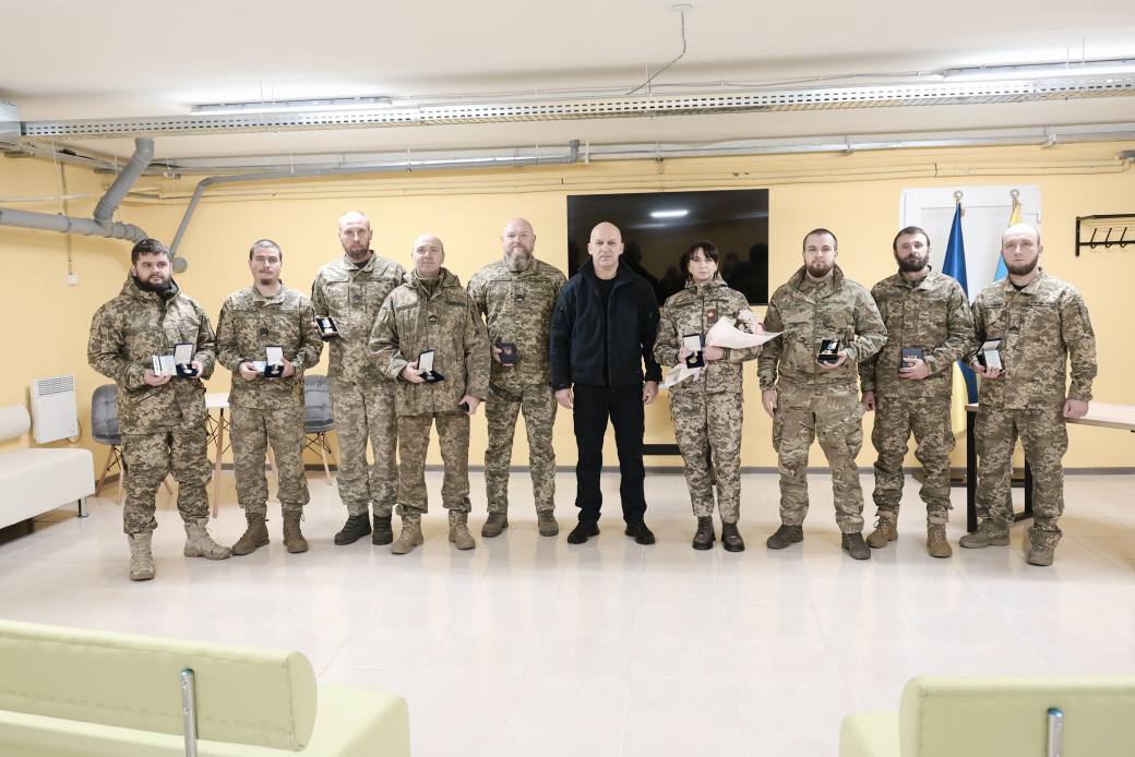Vadym Filashkin met with sergeants of the Armed Forces of Ukraine who ...